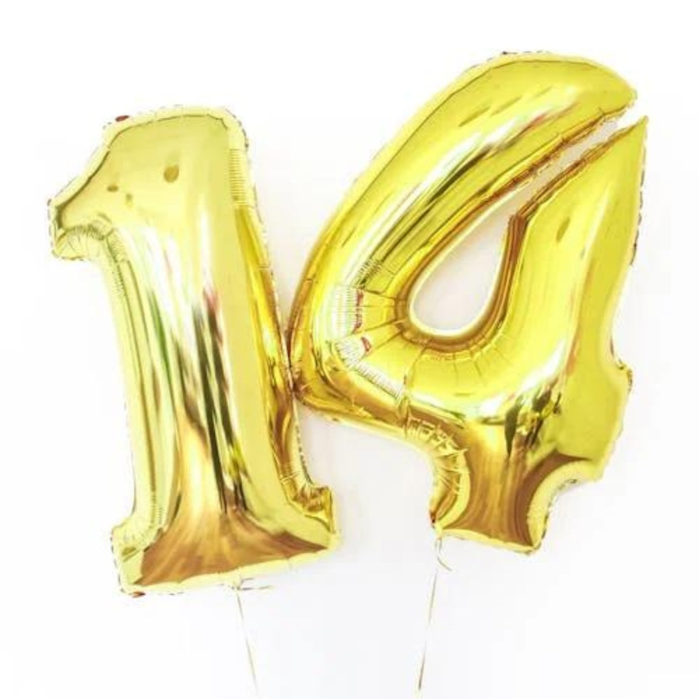 Number Helium Balloons | Clocktower Florist